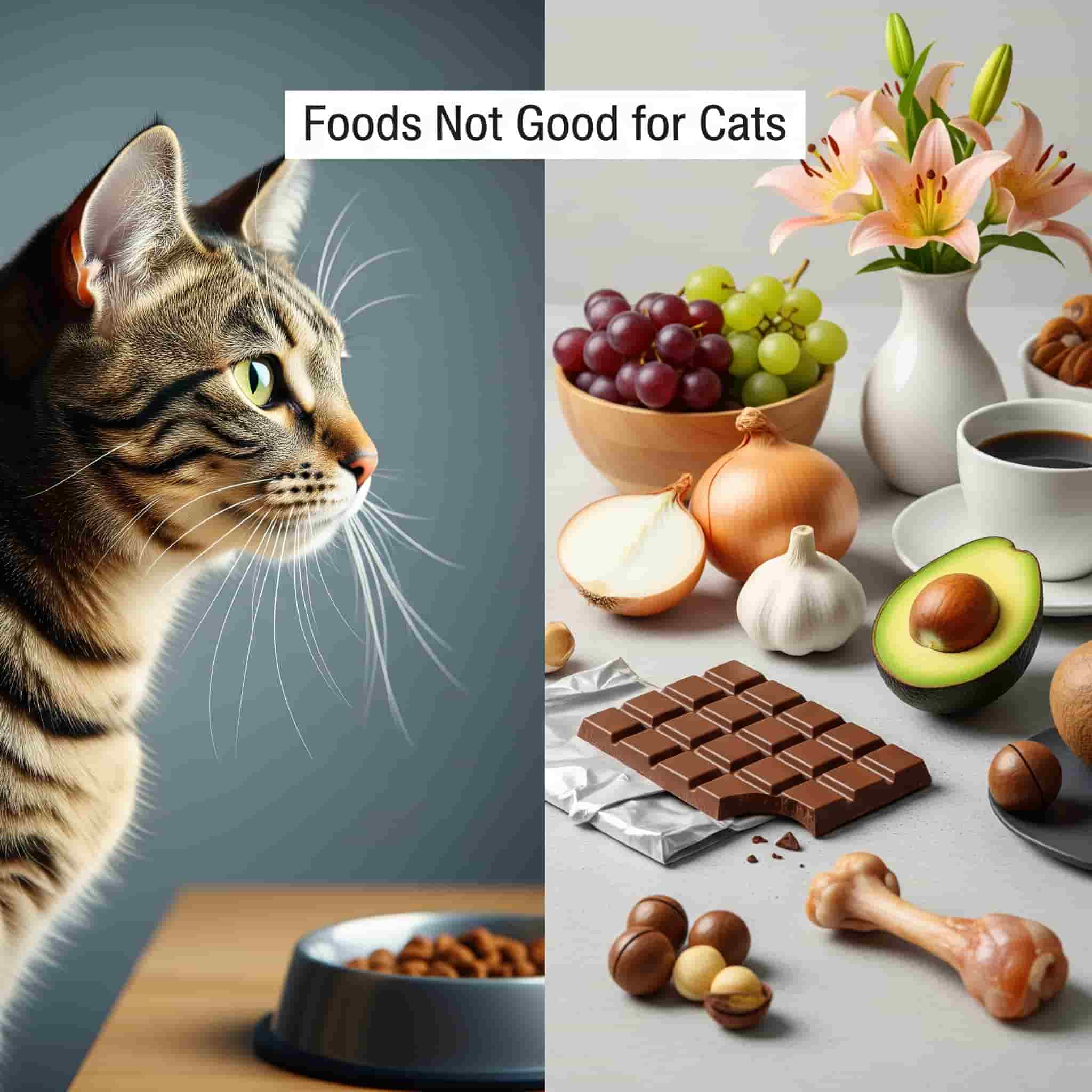 5 Examples of What Foods Are Not Good for Cats