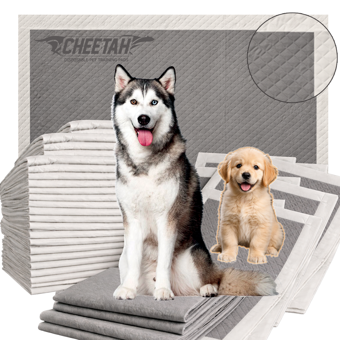 Cheetah Puppy Training Pads UAE | Leak-Proof Comfort